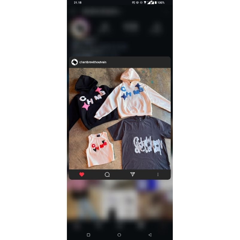 Jual Hoodie chmb bedstar black | Shopee Indonesia