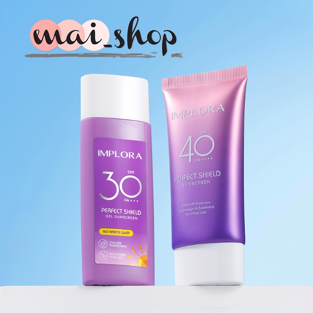 Jual Implora Perfect Shield Sunscreen SPF 40 PA +++ | Shopee Indonesia