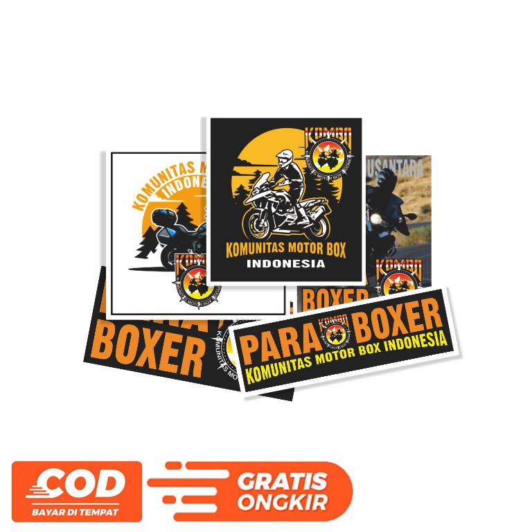Jual stiker kombo/stiker acara kombo - komunitas motor box indonesia ...