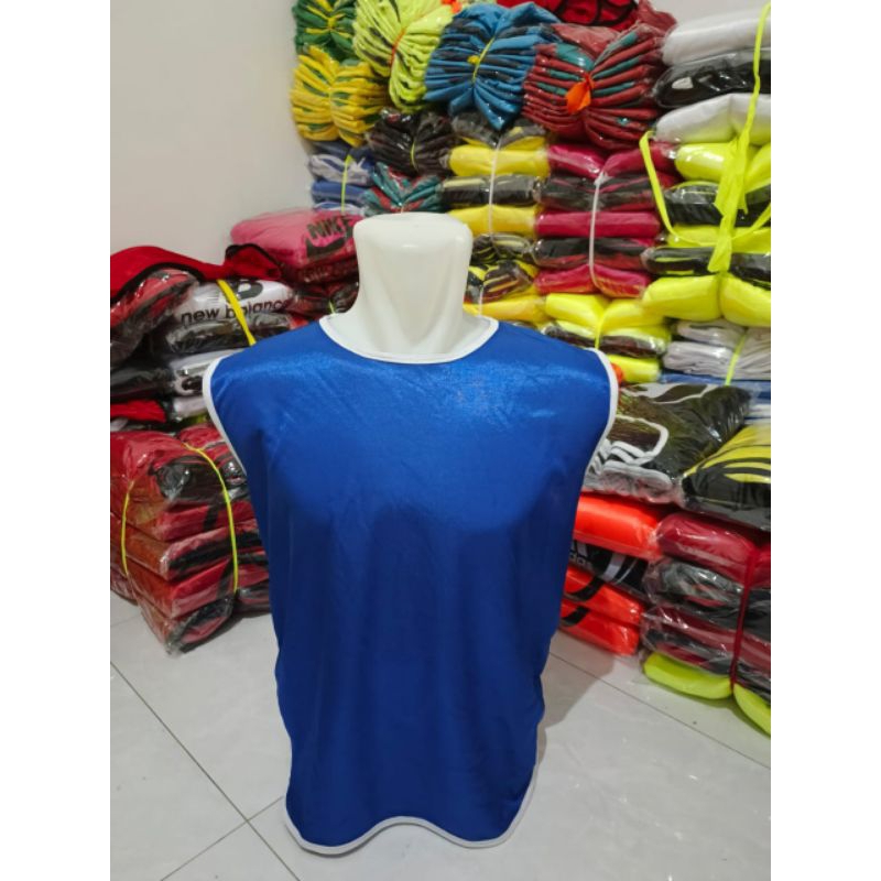 Jual Polos dan logo (6pcs) Rompi olahraga regu futsal, sepakbola, volly ...