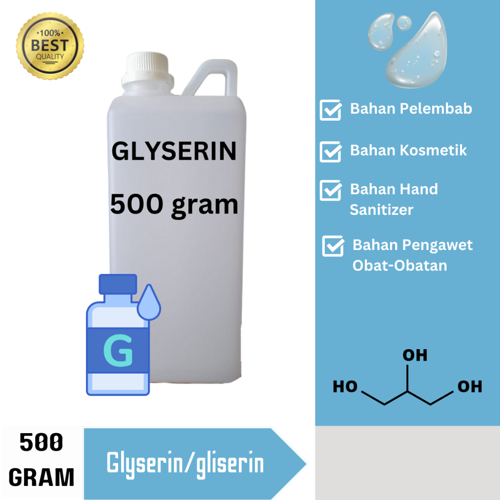 Jual GLYSERIN | GLISERIN | 500 gram | Shopee Indonesia