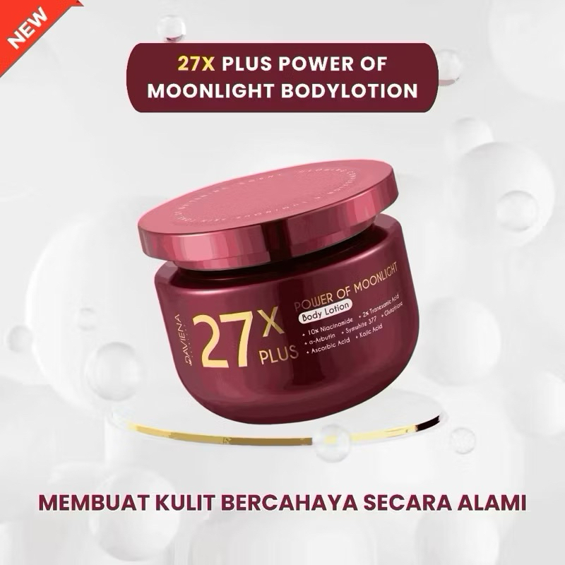 Jual DAVIENA OFFICIAL - 27x Plus BODY LOTION POWER MOONLIGHT| NEW ...