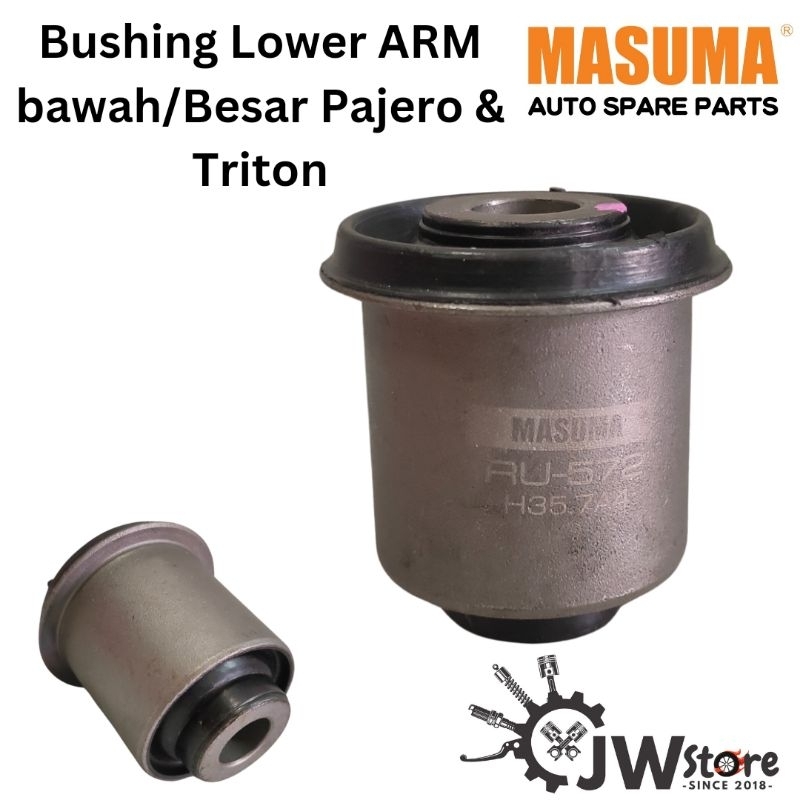 Jual Bushing Lower Arm bawah Besar Pajero L200 Triton Masuma Japan RU ...