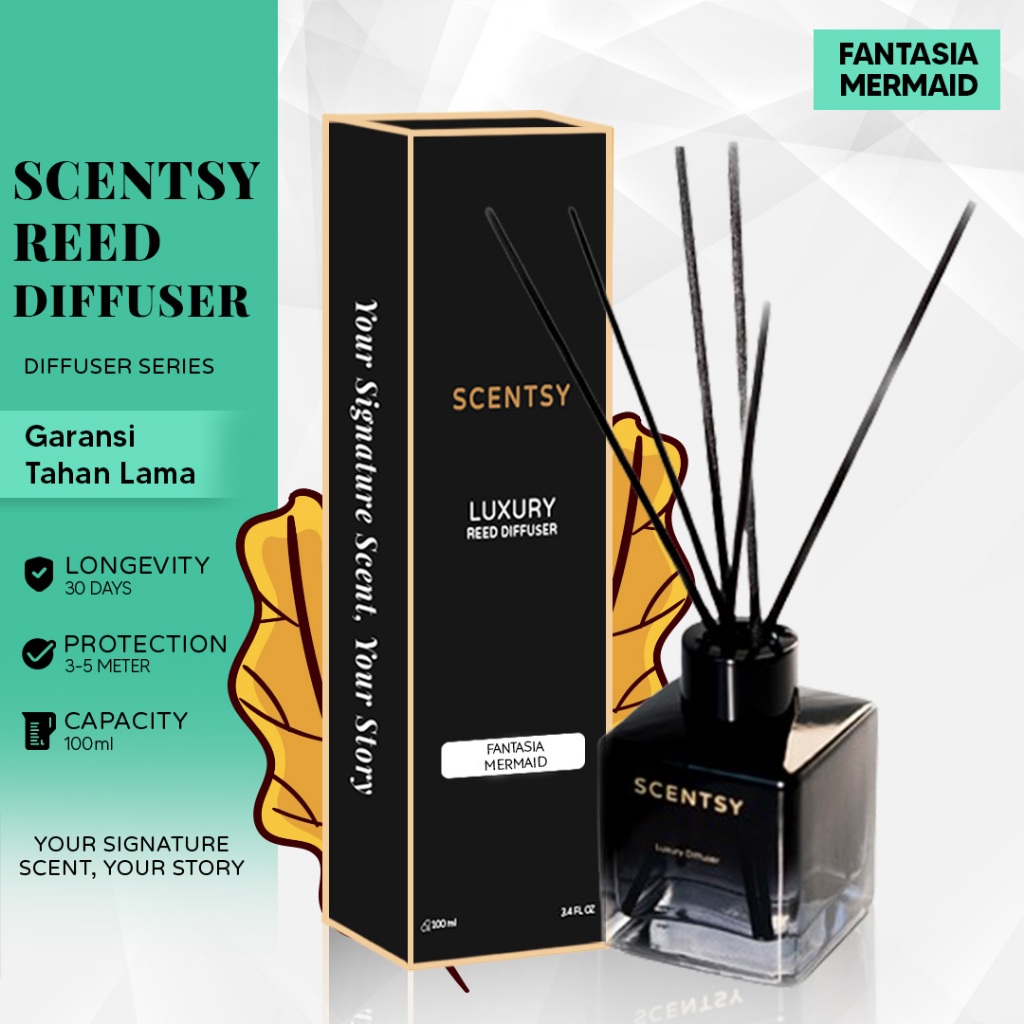 Jual SCENTSY Reed Diffuser FANTASIA MERMAID Hotel Series 100 ml ...