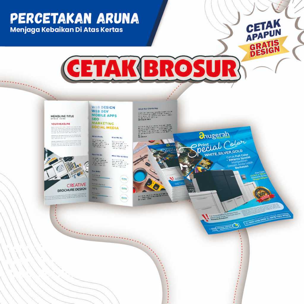 Jual CETAK BROSUR, PAMFLET, FLYER | Shopee Indonesia