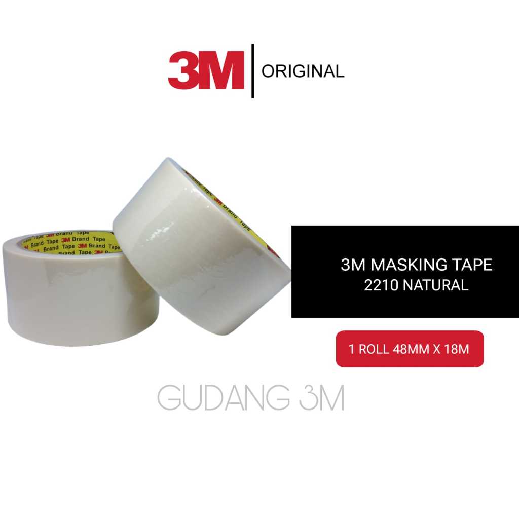 Jual MASKING TAPE 3M 48mm x 18M | Shopee Indonesia
