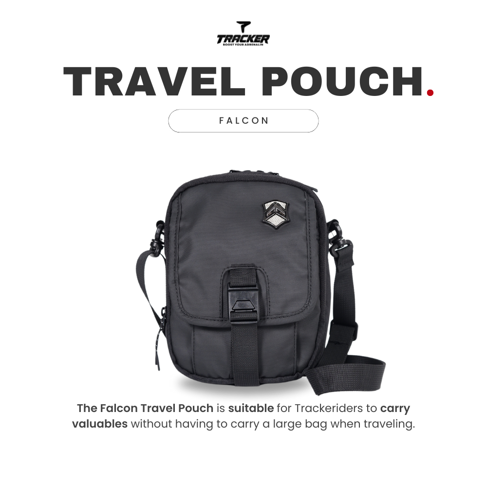 Jual Travel Pouch Pria Tracker Falcon | Shopee Indonesia