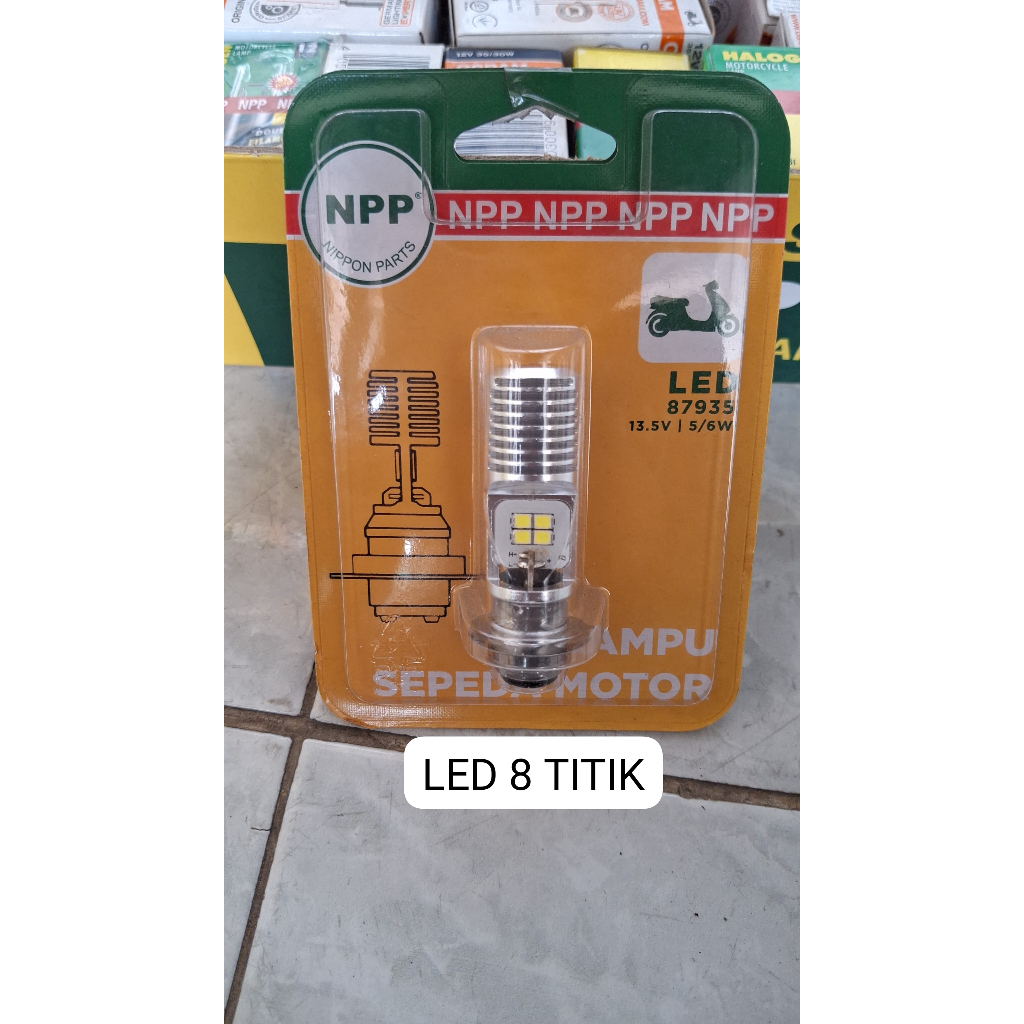 Jual JVS - Lampu LED 8 Titik 13.5V 5/6W Motor Mio, Vario, Beat (Kode ...