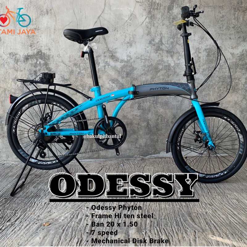 Jual Sepeda Lipat 20 Odessy phyton | Sepeda Lipat Odessy Phyton ...