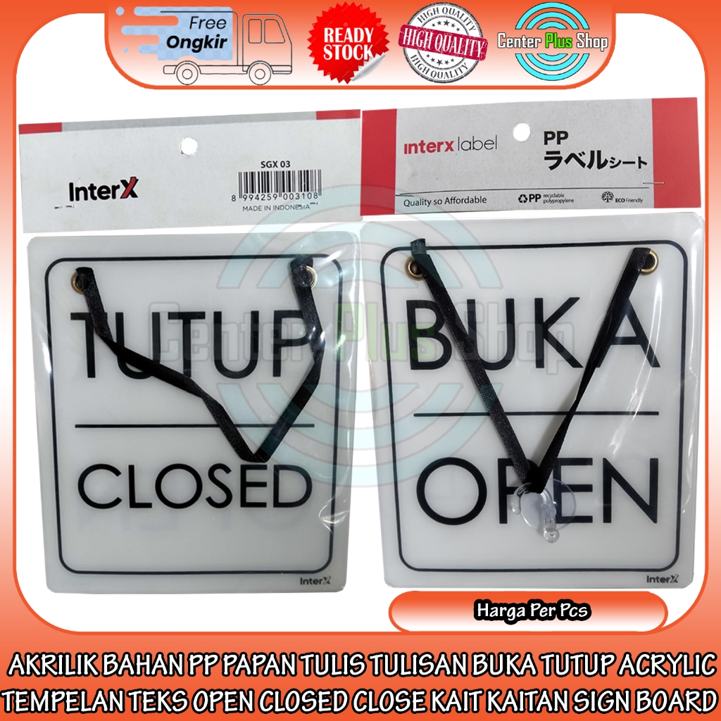 Jual Gantungan Tanda Sign Signage Board Papan Tulisan Label Akrilik ...