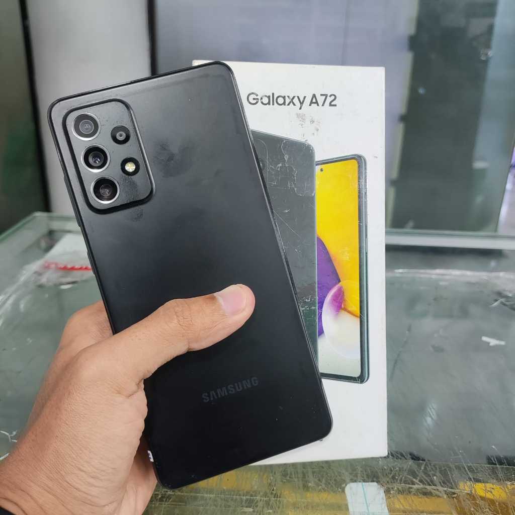 Jual HP Minus Layak Pakai Samsung A72 Ram 8 Rom 256GB Hp Second Minus Layak Pakai | Shopee Indonesia