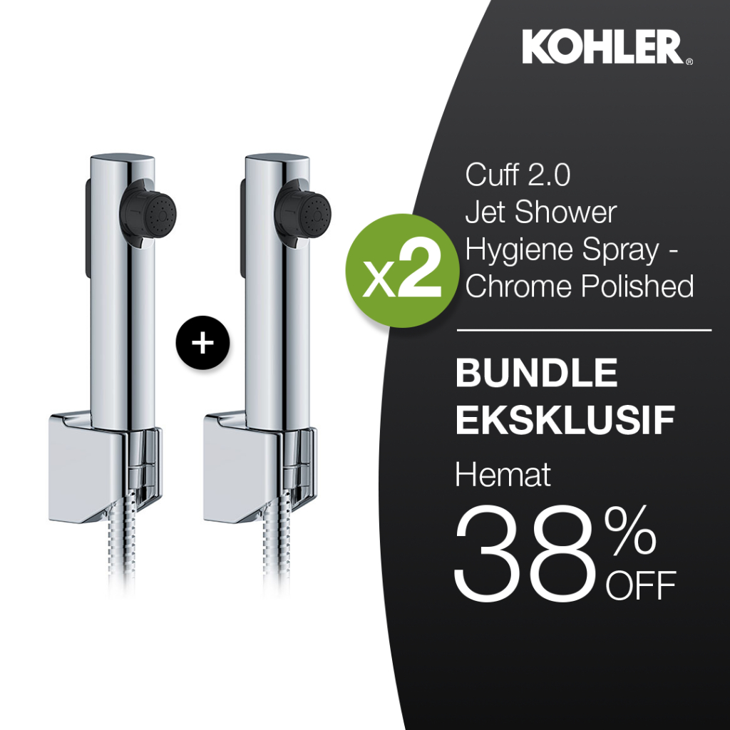 Jual (Bundle Package x 2) KOHLER Cuff 2.0 Jet Shower Bidet / Hygiene ...