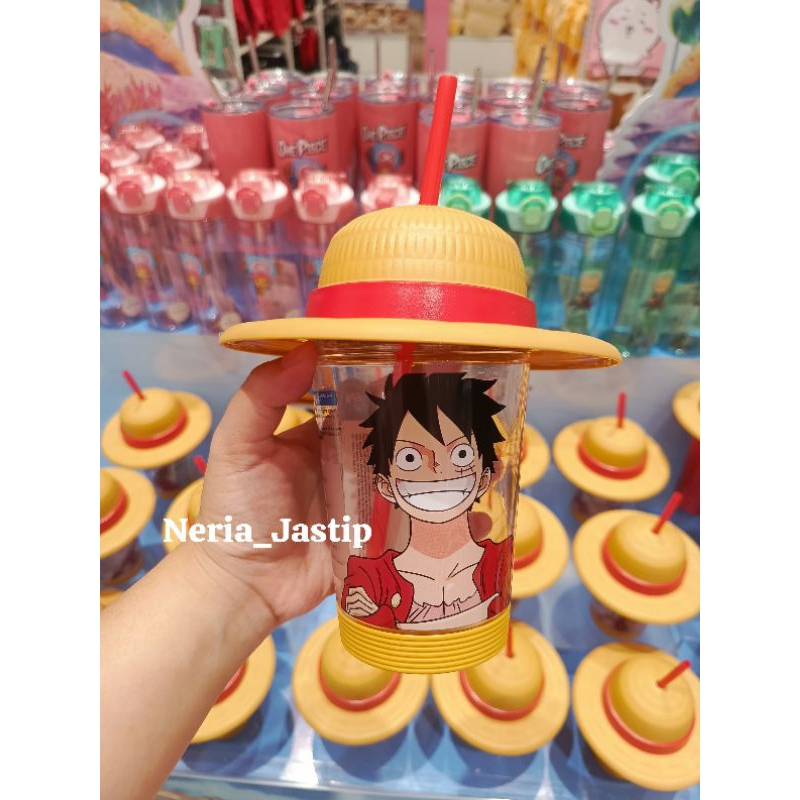 Jual Miniso x One Piece OnePiece Luffy Straw Hat Toei Animation ...