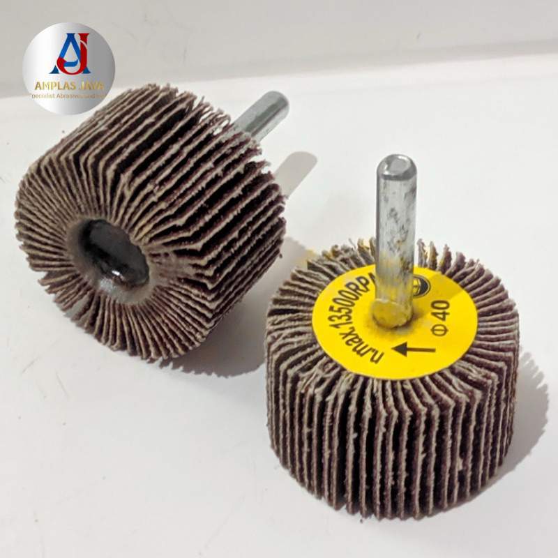 Jual fan grinder 40x25x6 mm grit 80/amplas gagang PROMO | Shopee Indonesia