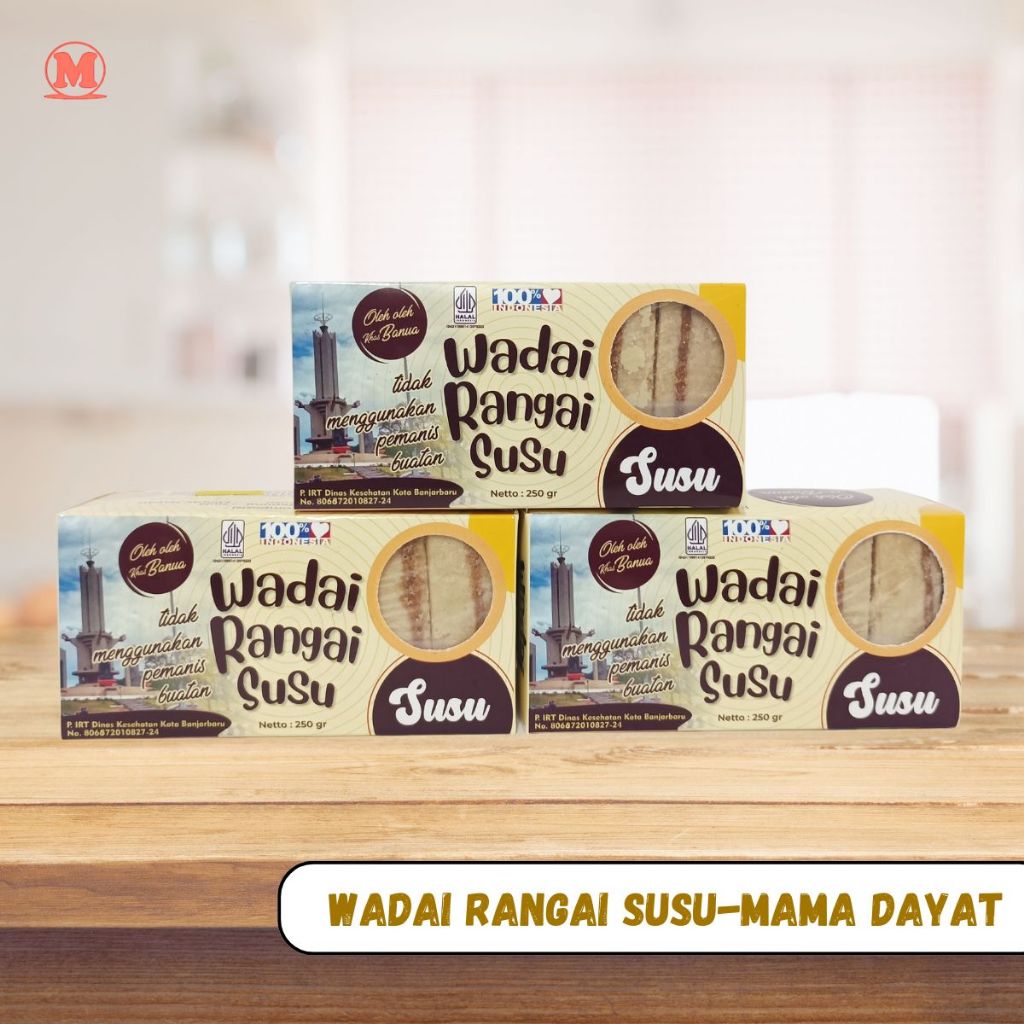 Jual Wadai Rangai Susu Mama Dayat-varian susu | Shopee Indonesia