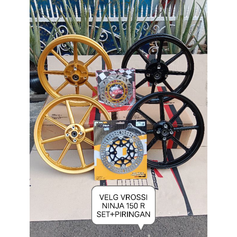 Jual VELG RACING V ROSSI NINJA 150 SPRINT DRAGON PALANG 8 SET+PIRINGAN ...