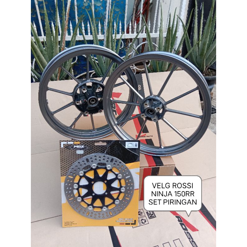 Jual VELG RACING MOTOR VROSSI STARLIGHT NINJA 150RR+PIRINGAN PNP ...