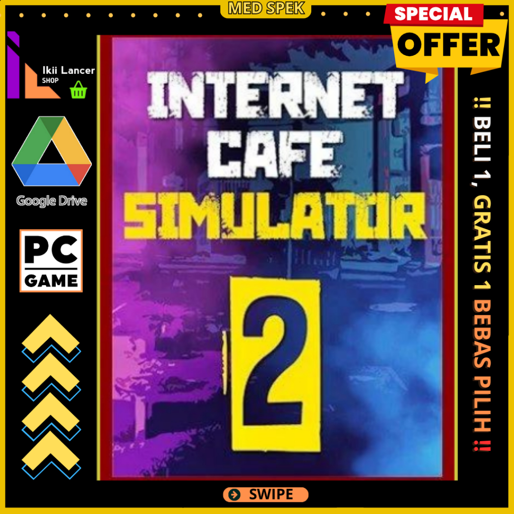 Jual Internet cafe simulator 2 - PC LAPTOP GAMES - CARA INSTALL MUDAH ...