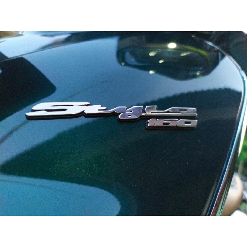 Jual Emblem Honda Stylo 160 Stainless chroom | Shopee Indonesia