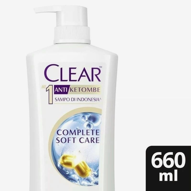 Jual CLEAR Shampoo Anti Ketombe Complete Soft Care TinyTan Spesial Edition 660ml | Shopee Indonesia