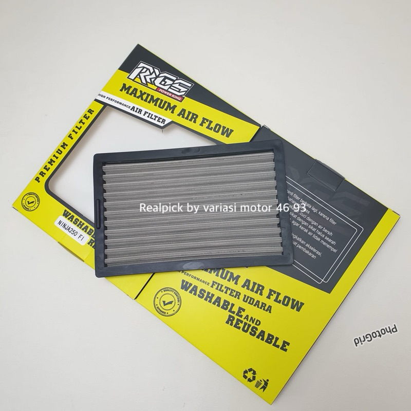 Jual FILTER SARINGAN UDARA STAINLESS NINJA FI / NINJA 250FI / Z 250FI ...