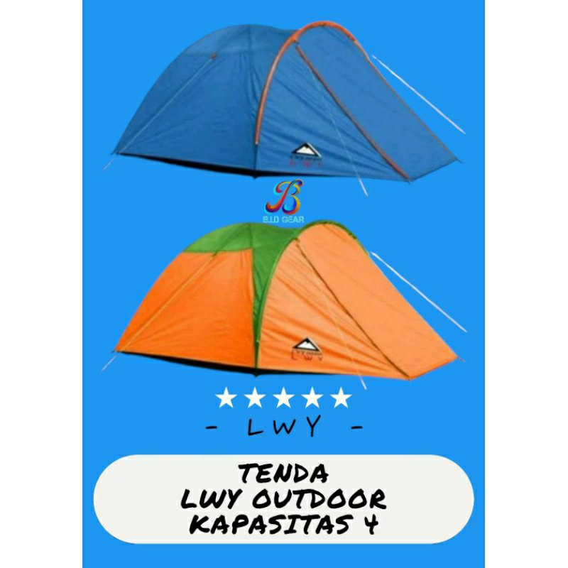 Jual tenda lwy outdoor double layer kp4 | Shopee Indonesia