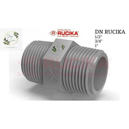 Jual Double Nepel / Double Nipple 1/2" inch PVC Rucika AW (HP) | Shopee Indonesia