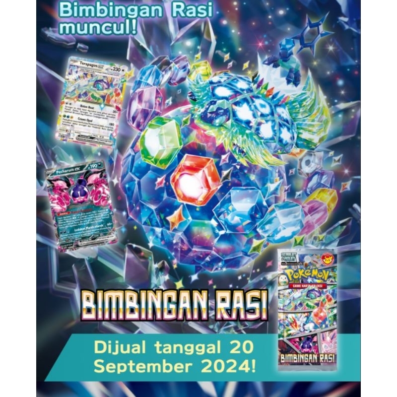 Jual Kartu Pokemon Bimbingan Rasi Booster Pack s7s Kartu Pokemon Indonesia. Ori PROMO | Shopee ...