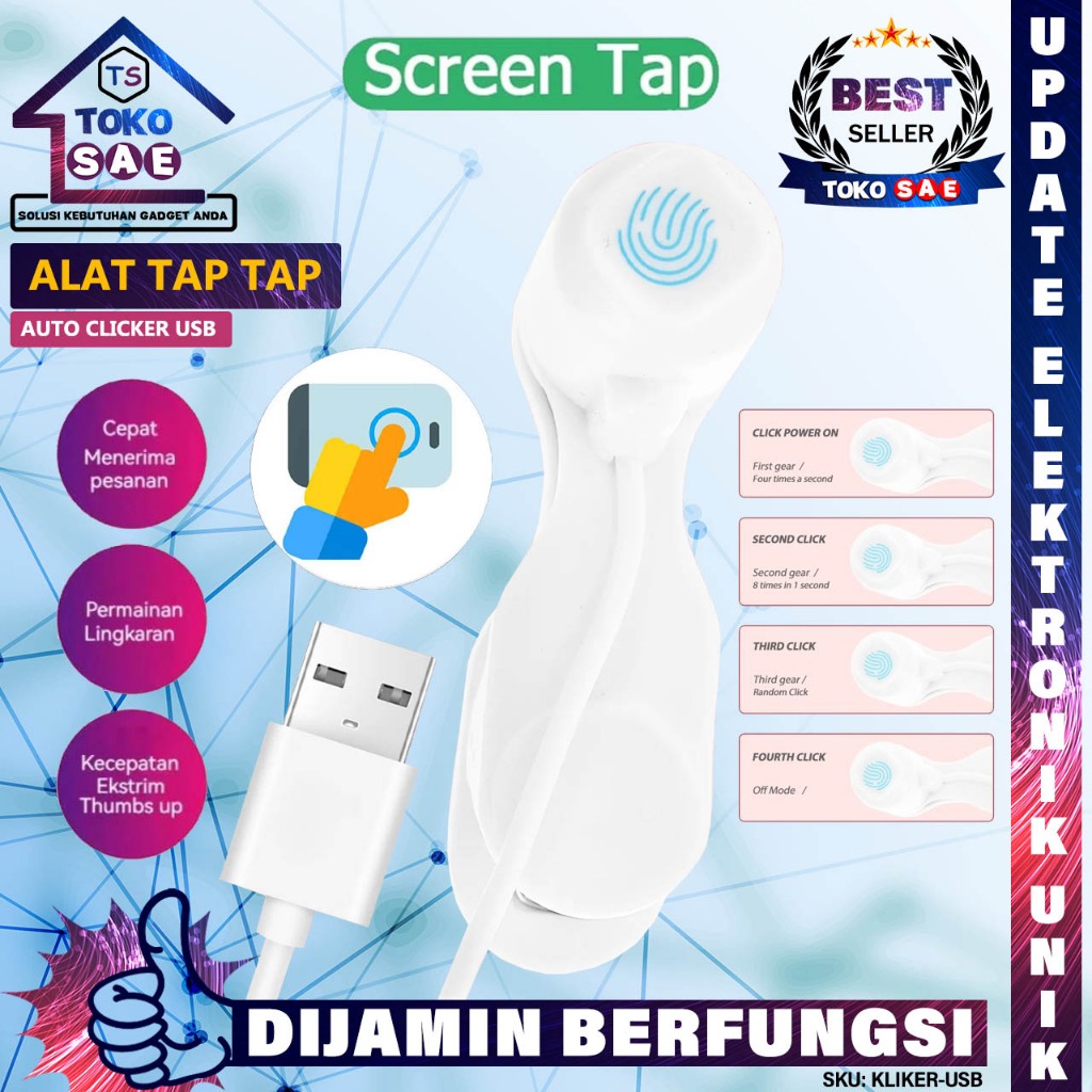 Jual Smart Screen Clicker Alat Tap Tap Klik Pengklik Layar Ponsel ...