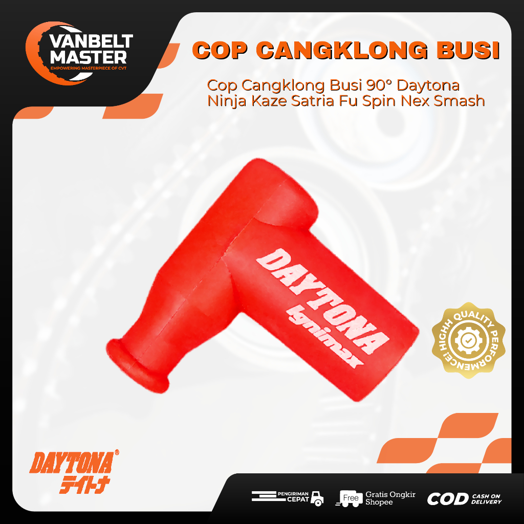 Jual Daytona Cop Cangklong Tutup Kop Kepala Busi Ninja KLX Athelete ...