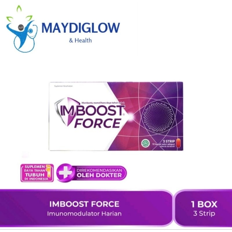 Jual Imboost Foce Box isi 30 Kaplet - Penambah Daya Tahan Tubuh ...