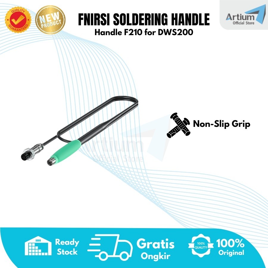 Jual FNIRSI Handle F210 | Compatible Cartridge Solder Tips: F210, C210 ...