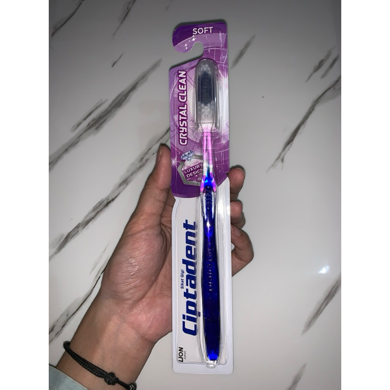 Jual Ciptadent Sikat Gigi Crystal Clean Soft | Shopee Indonesia