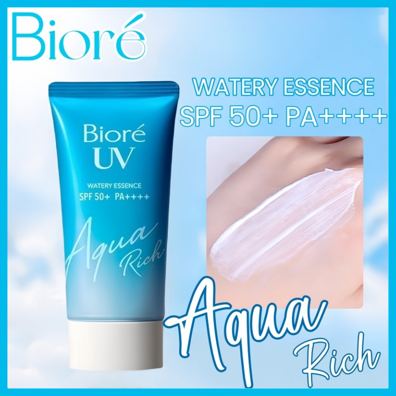 Jual 【COD ORI】Biore UV Aqua Rich Watery Essence SPF 50+ PA ++++ Sunblock Waterproof Sunscreen ...
