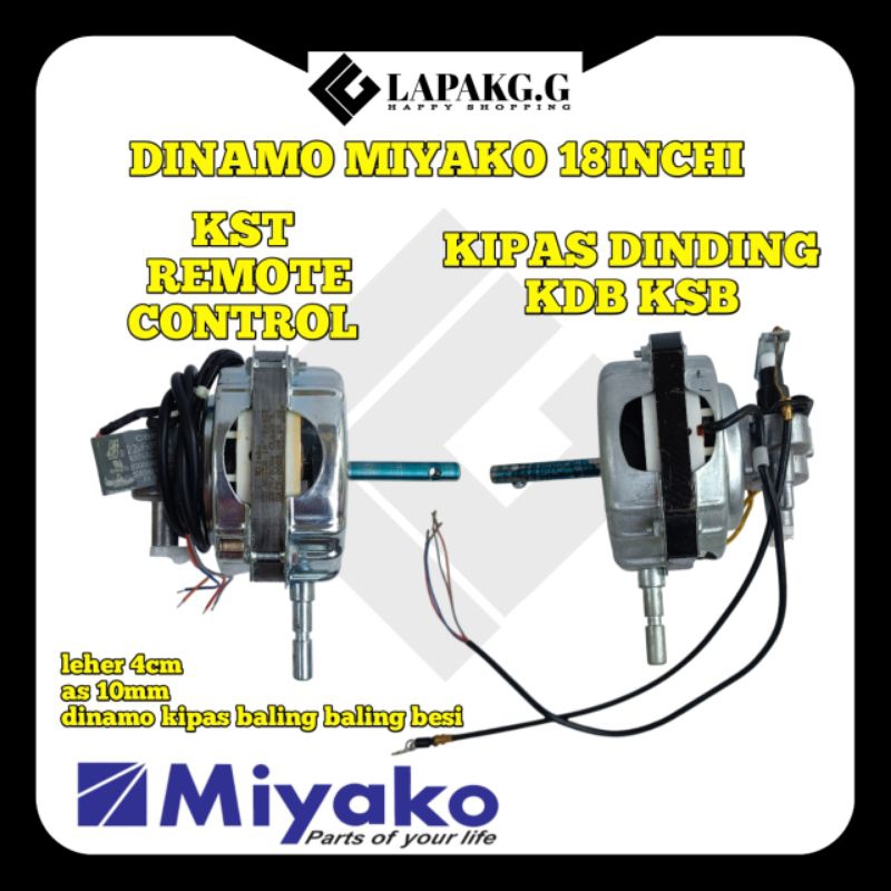 Jual Dinamo Miyako 18 inchi baling baling besi Ksb Kdb Kst Rc as 10mm | Shopee Indonesia