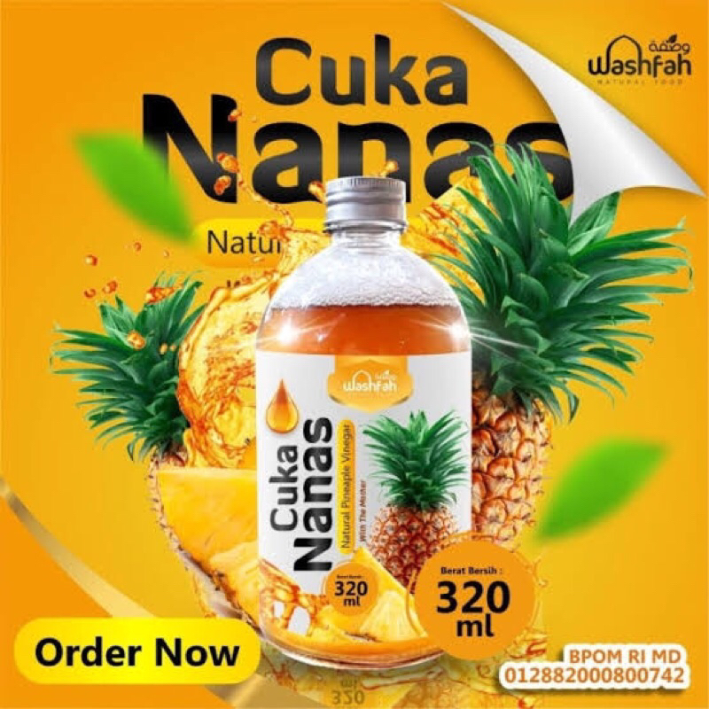 Jual CUKA WASHFAH NANAS 320 ml | Shopee Indonesia