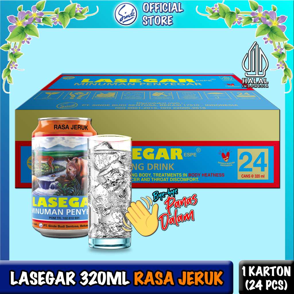Jual CARTON: LASEGAR 320ML JERUK | Shopee Indonesia