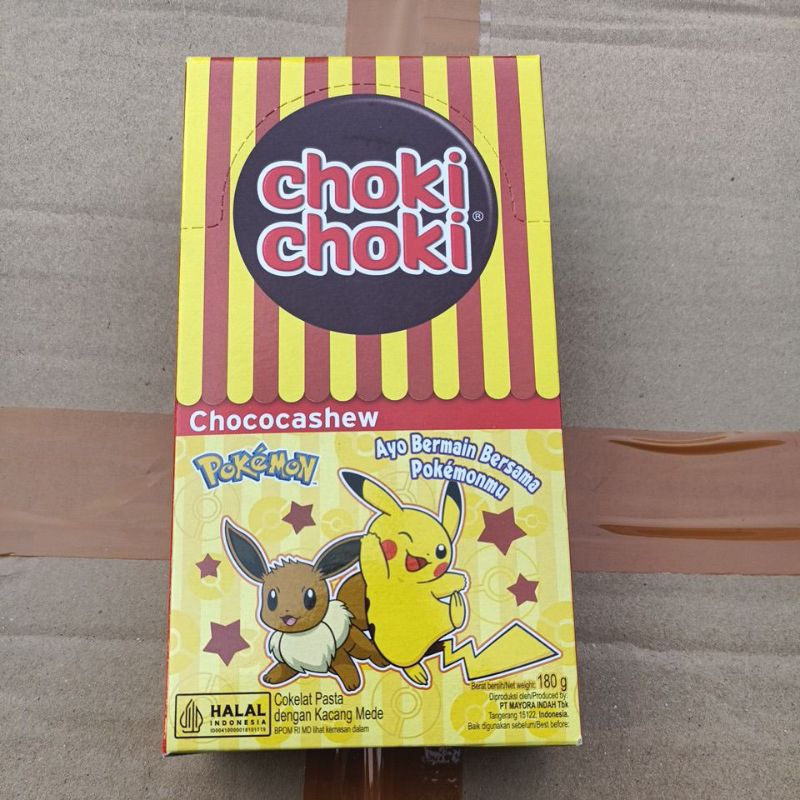 Jual Choki Choki /Chococashew /Coklat Chokichoki isi 20 | Shopee Indonesia