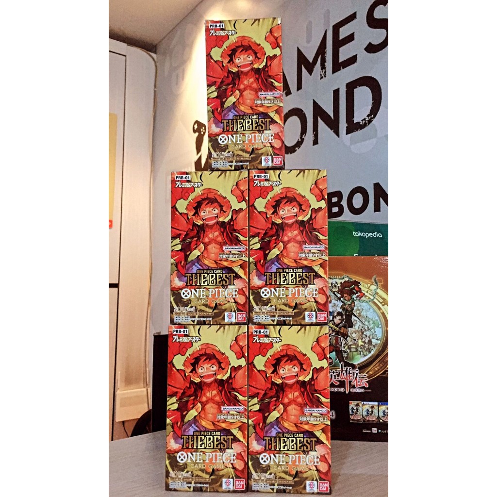 Jual One Piece Card Game PRB01 / PRB-01 Premium Booster The Best Box ...