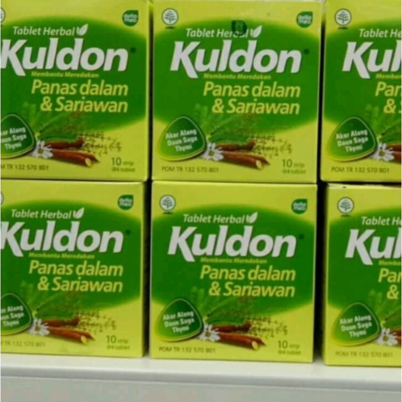 Jual KULDON 4 TABLET - TABLET HERBAL PANAS DALAM & SARIAWAN | Shopee ...