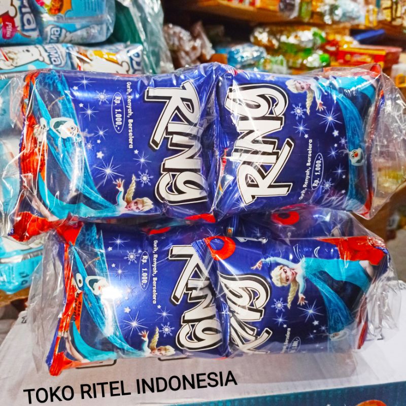 Jual Chiki TOP RING Berhadiah (1 Pack isi 10 pcs)/Ciki Snack Berhadiah ...