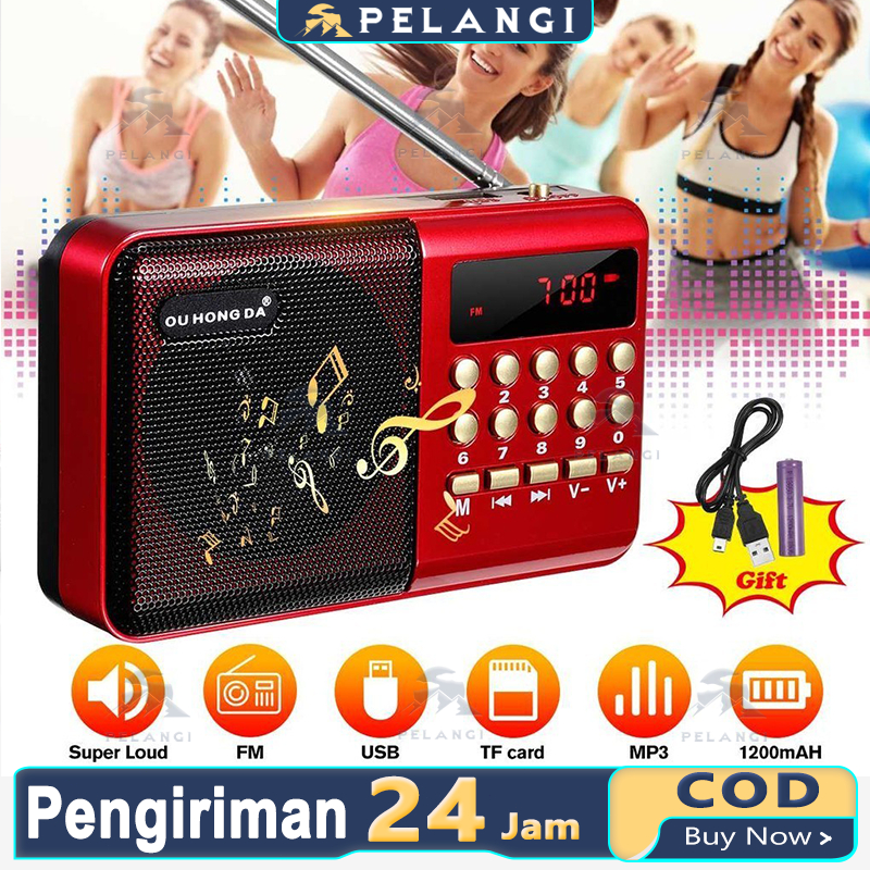 Jual Radio Bluetooth JOC Digital FM/SD/USB/MP3 Player//Radio JOC//JOC ...