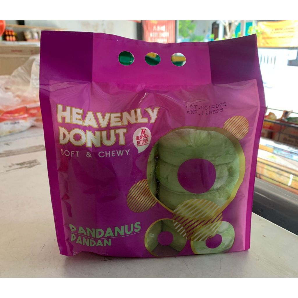 Jual Donat / Donut Heavenly Rasa Pandan 650gr | Shopee Indonesia