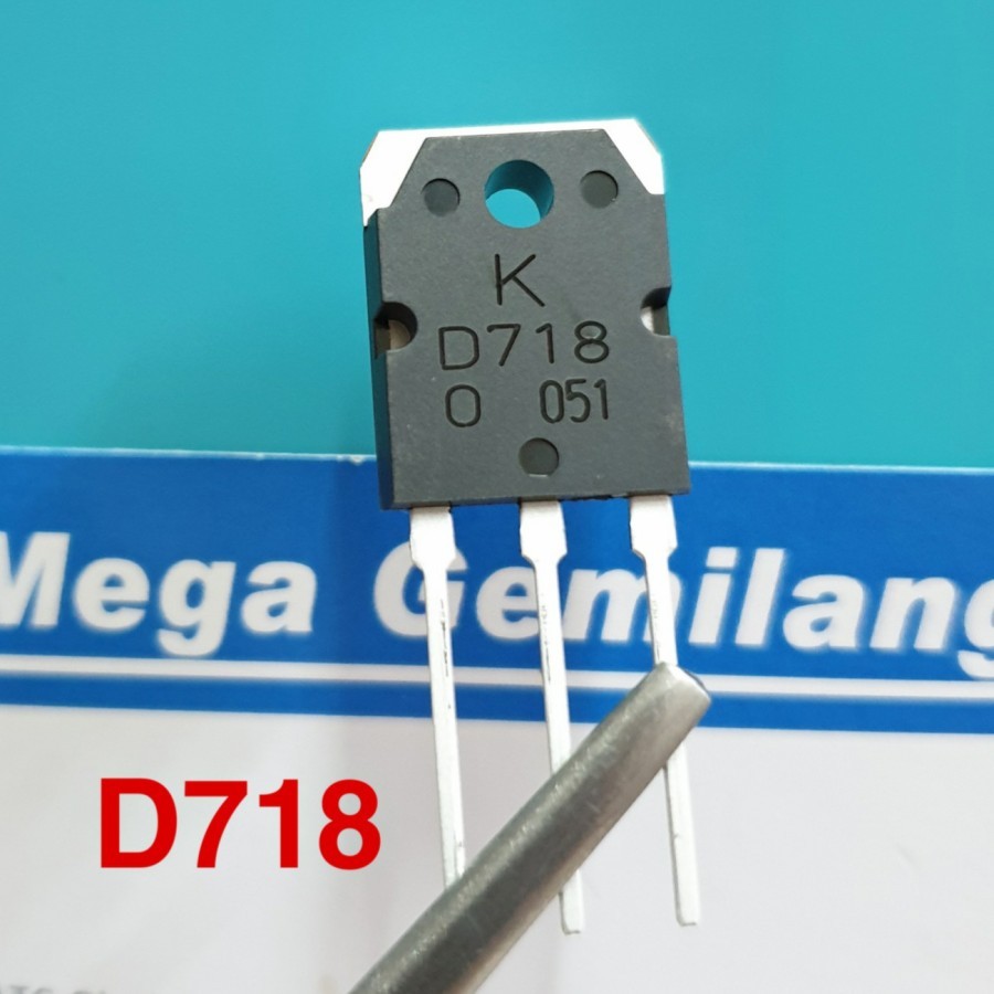 Jual Transistor D 718 D718 original KEC | Shopee Indonesia