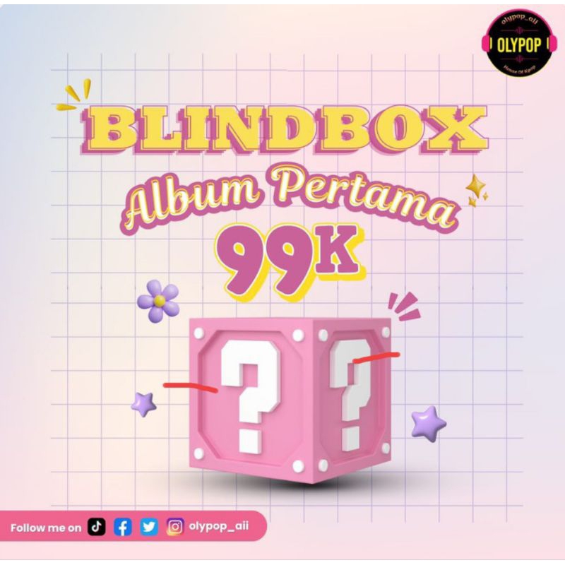 Jual BLINDBOX ALBUM OFFICIAL 99rb | Shopee Indonesia