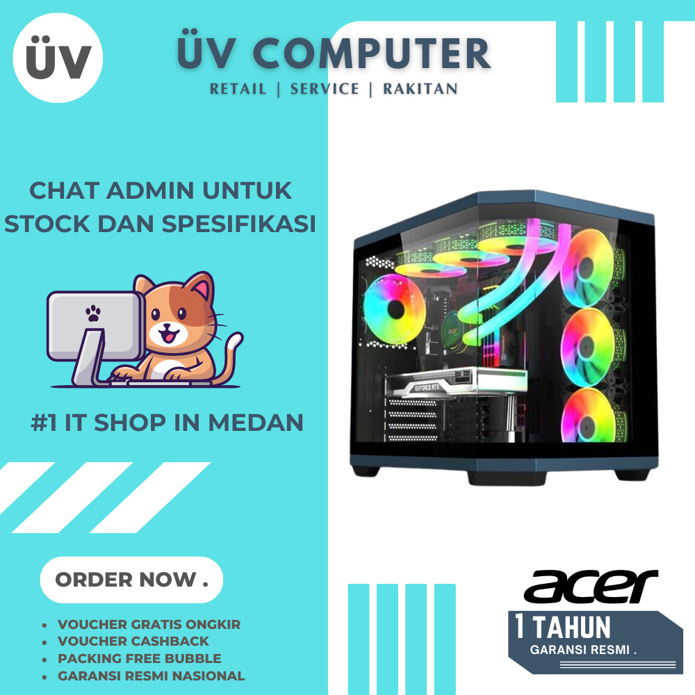 Jual Casing PC Komputer Gaming Acer Emachine V950 V950B | Mid Tower ...