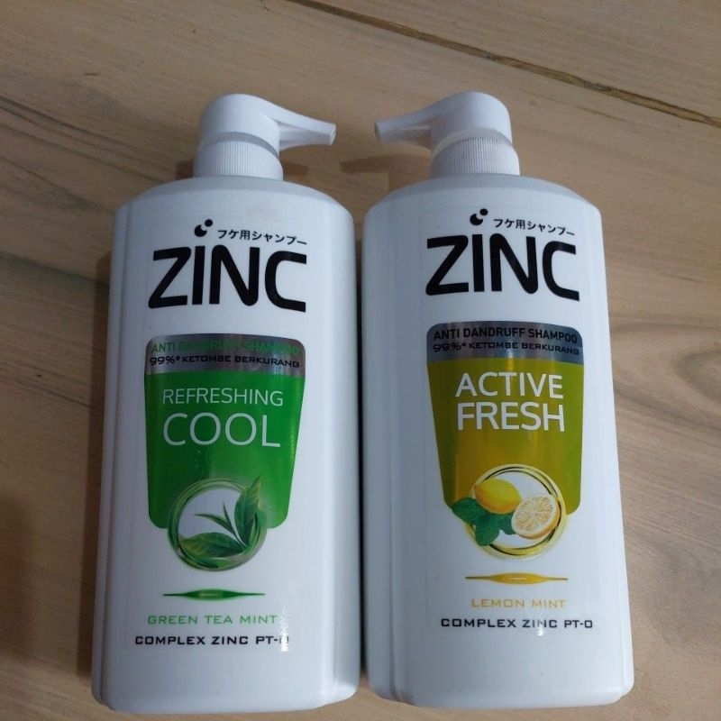 Jual shampoo zinc 680ML menthol lemon | Shopee Indonesia