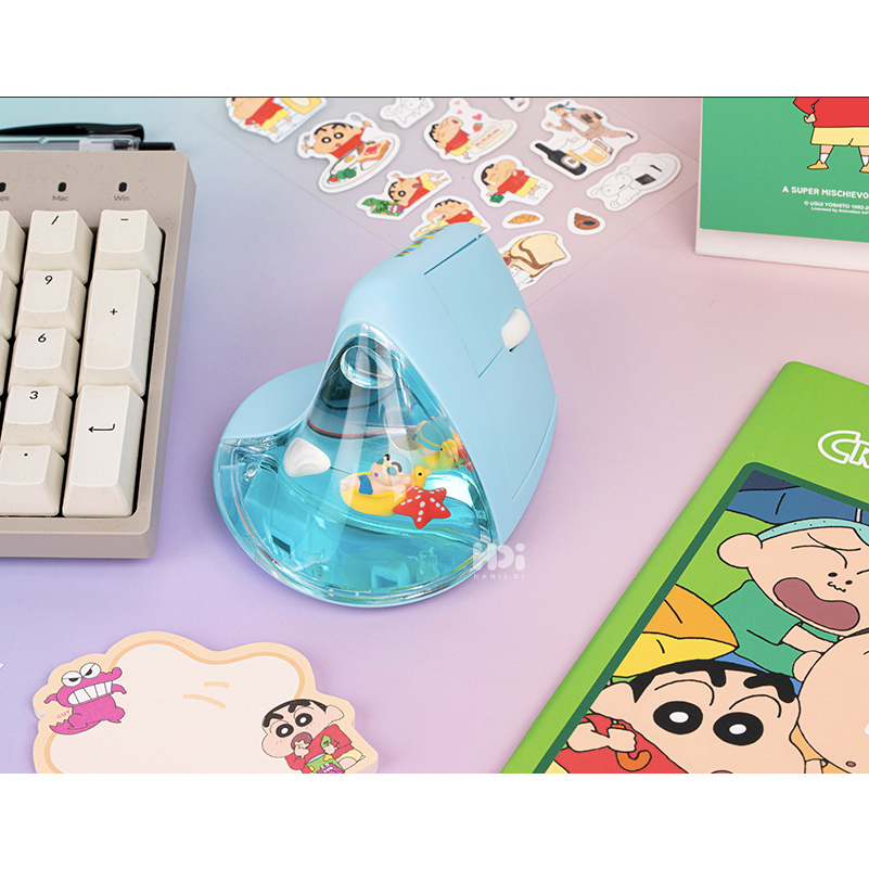 Jual Crayon Shin-chan Sinchan mouse usb dan Bluetooth Vertical Mouse ...