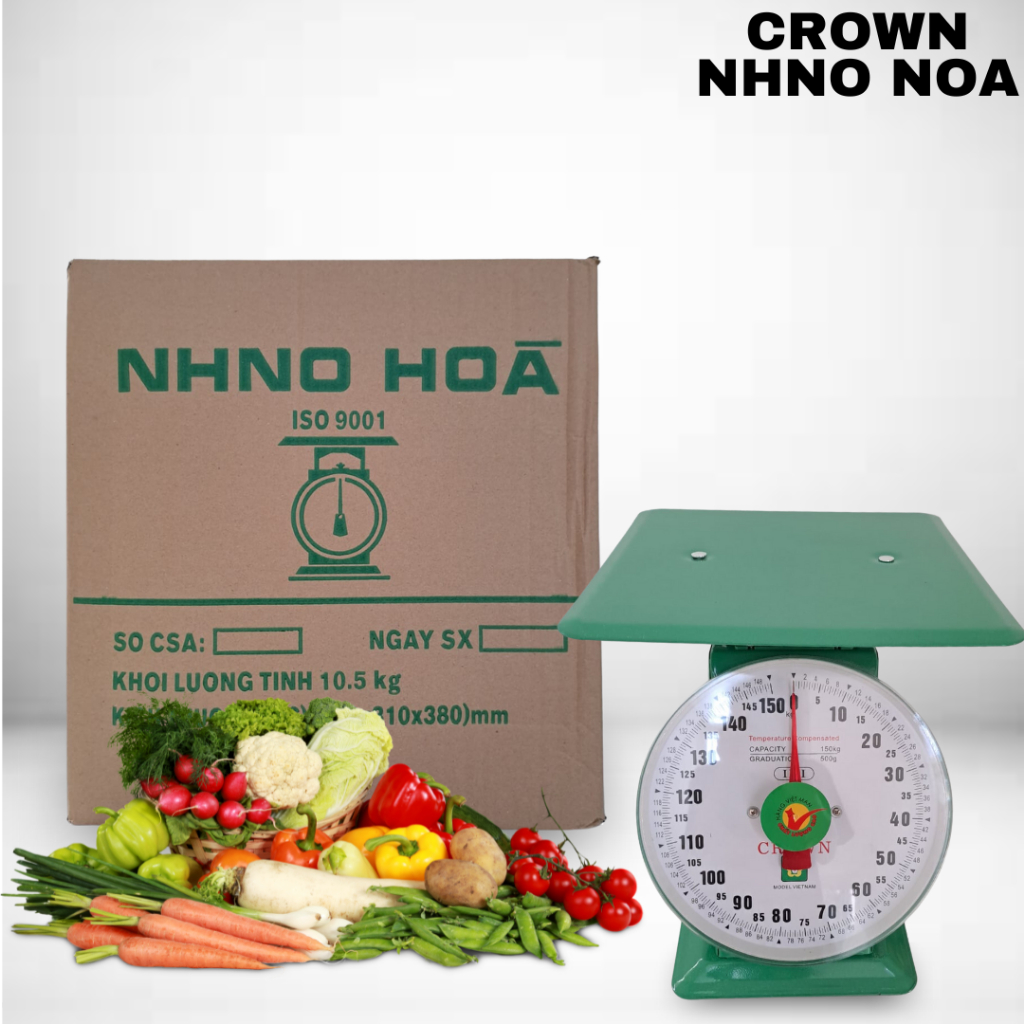 Jual TOP 1 !! Timbangan Manual Jarum ASLI VIETNAM MODEL DATAR NHNO HOA 150 Kg Spring Dial Scale ...