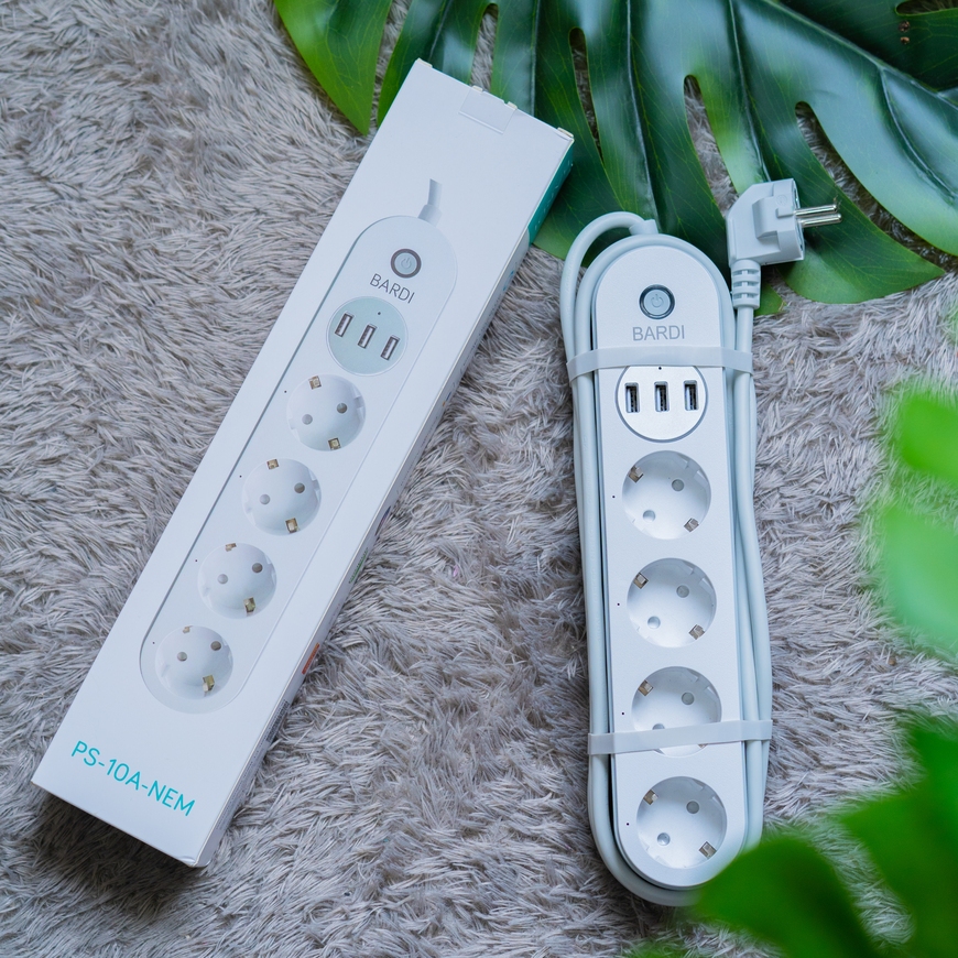 Jual BARDI Smart Extension Power Strips Smart Stop Kontak WIFI | Shopee Indonesia
